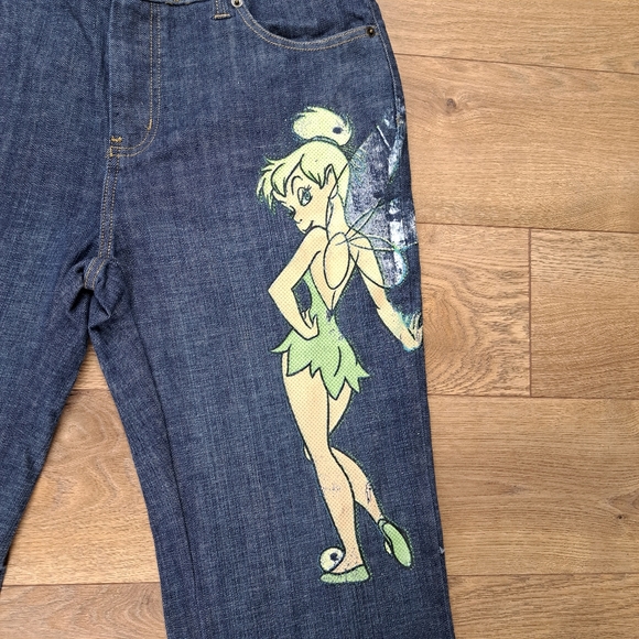 Disney | Jeans | Disney Store Exclusive Tinkerbell Jeans | Poshmark